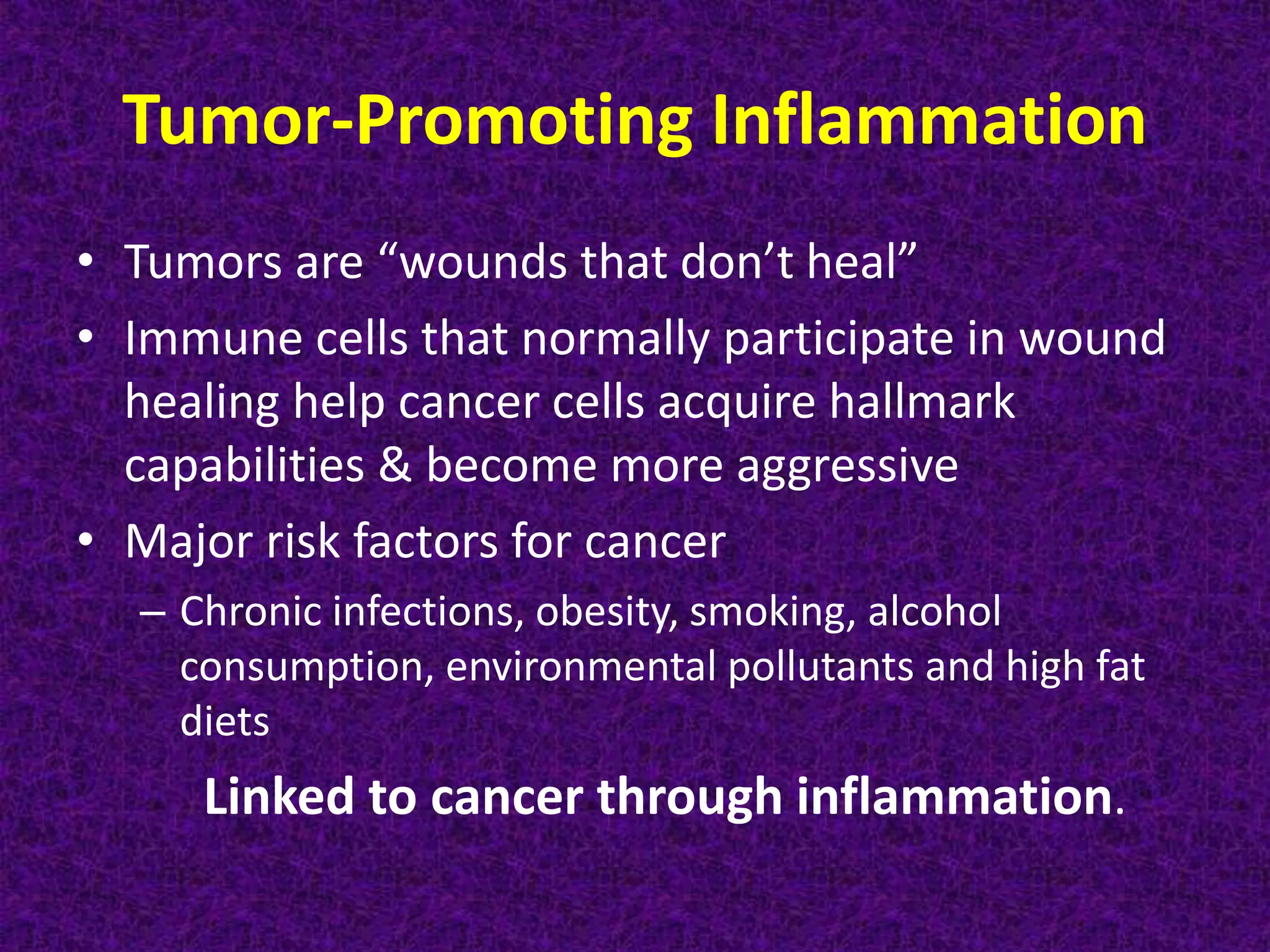 Hallmarks of cancer | PPTX