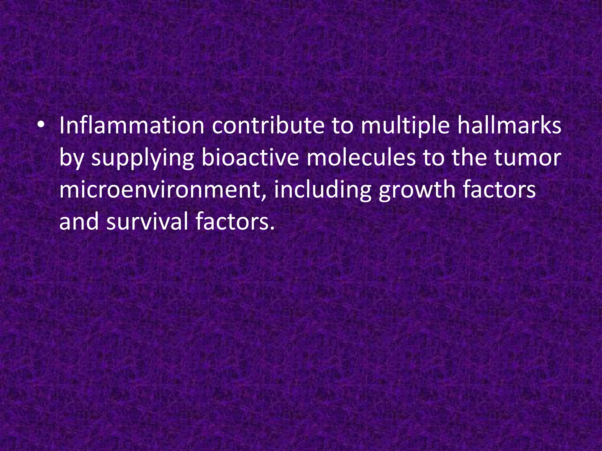 Hallmarks of cancer | PPTX