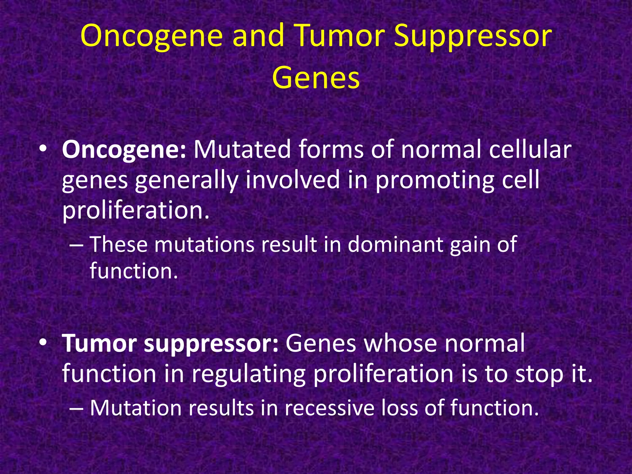 Hallmarks of cancer | PPTX