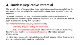 Hallmarks of cancer.pdf cancer introduction | PPT