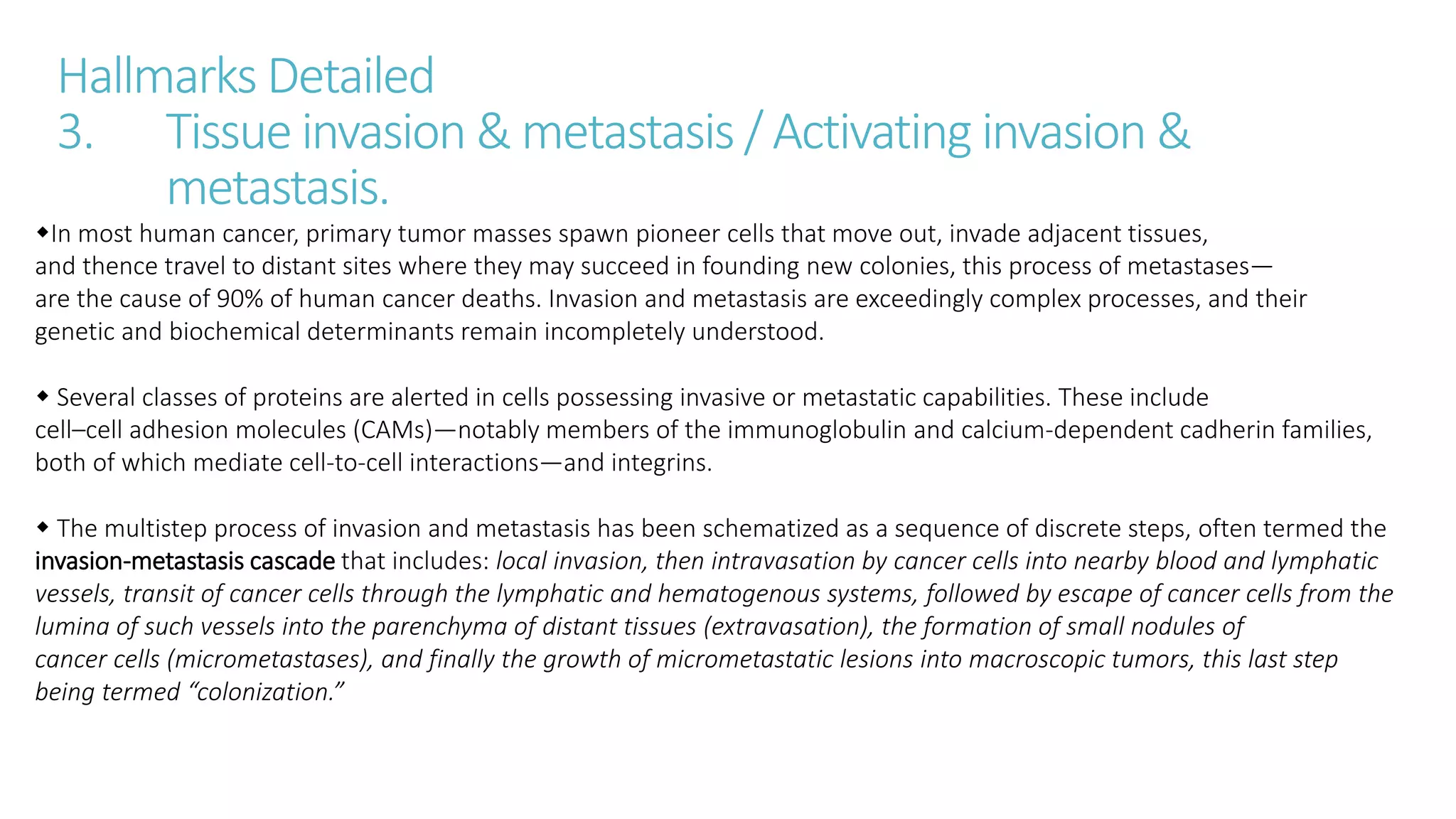 Hallmarks of Cancer | PPTX