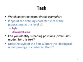 Hall & morley simplified seminar and task | PPT