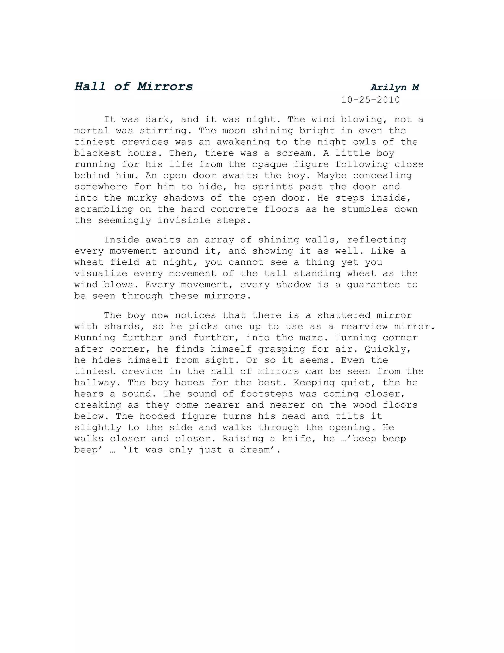 Hall of mirrors | DOCX | Interior Decorating | Home & Garden