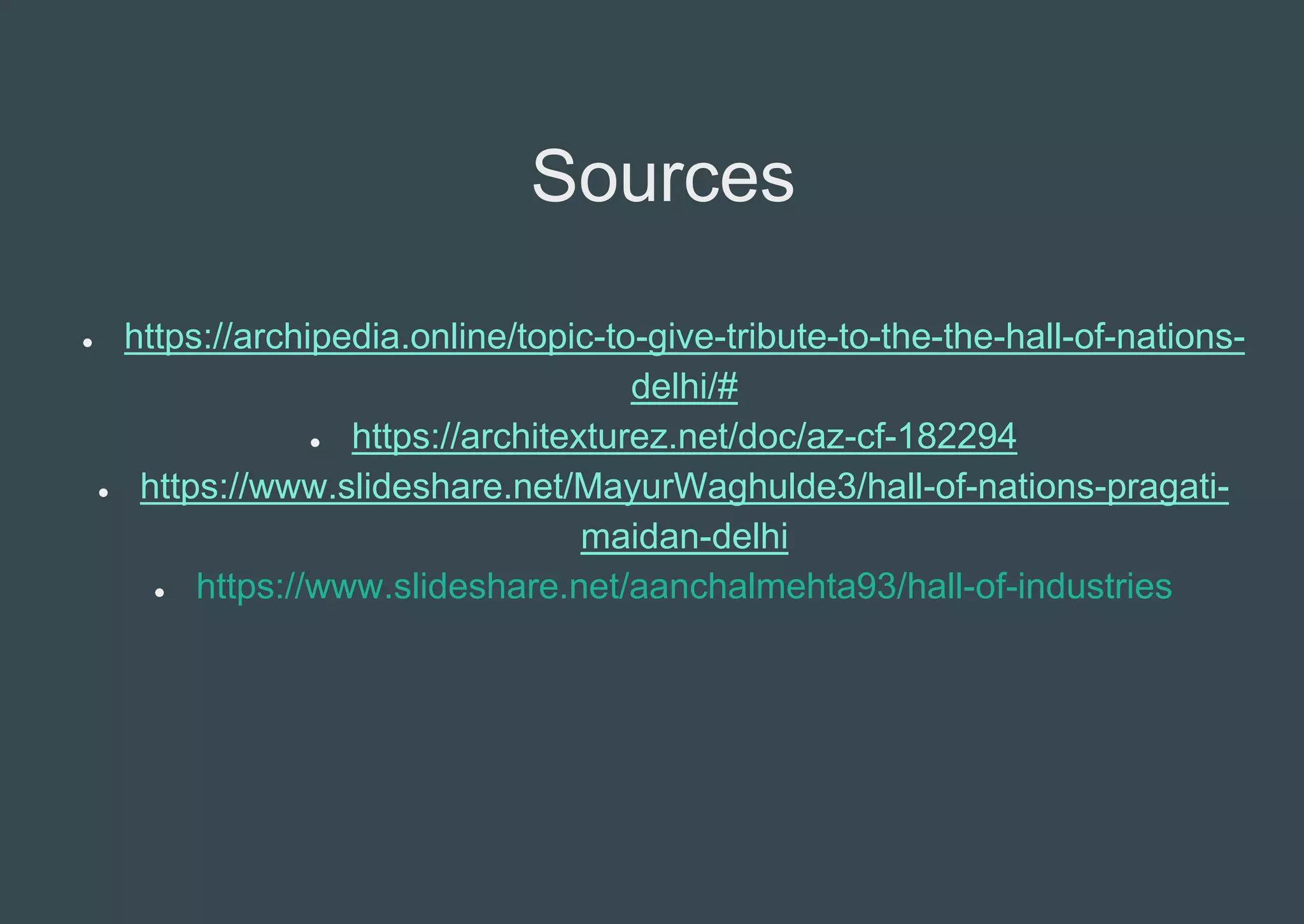Hall of nations | PPTX | Civil Engineering Industry | Industries