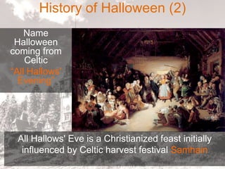 History of Halloween and its customs | PPTX