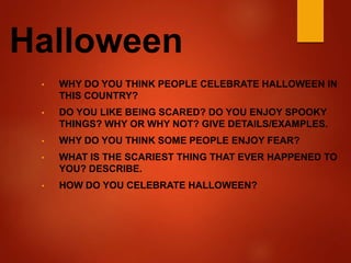 Halloween Warm Ups | PPTX