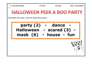 Halloween 4th grade | PDF