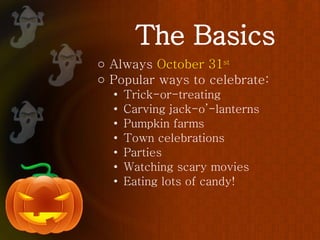 Halloween Presentation | PPT