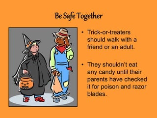 halloween safety presentation for little children | PPT