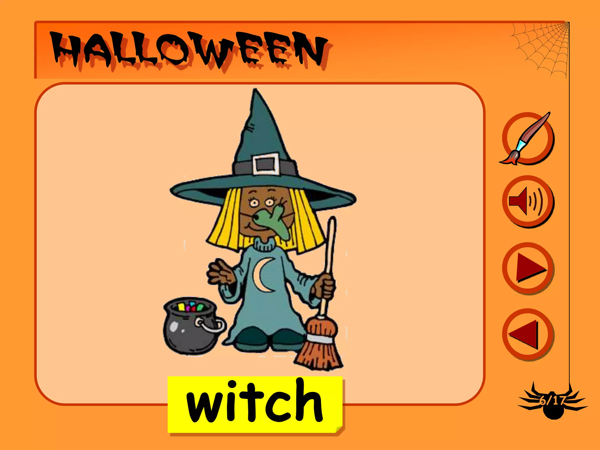 Halloween vocabulary-flashcards- | PPT