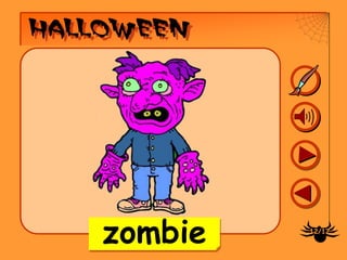 Halloween vocabulary-flashcards- | PPTX
