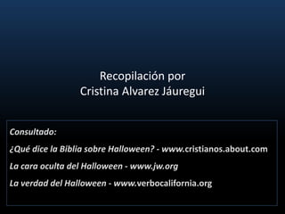 Halloween-y-la-Biblia.pptx la creación.- | PPTX