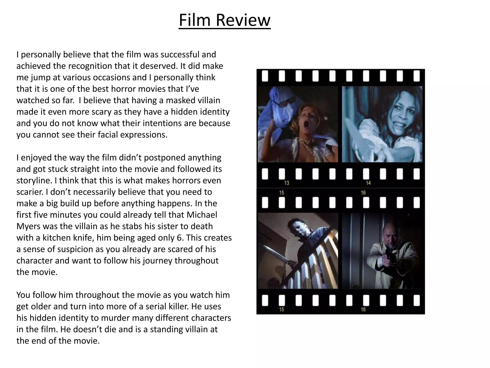 Halloween (1978) | PPTX