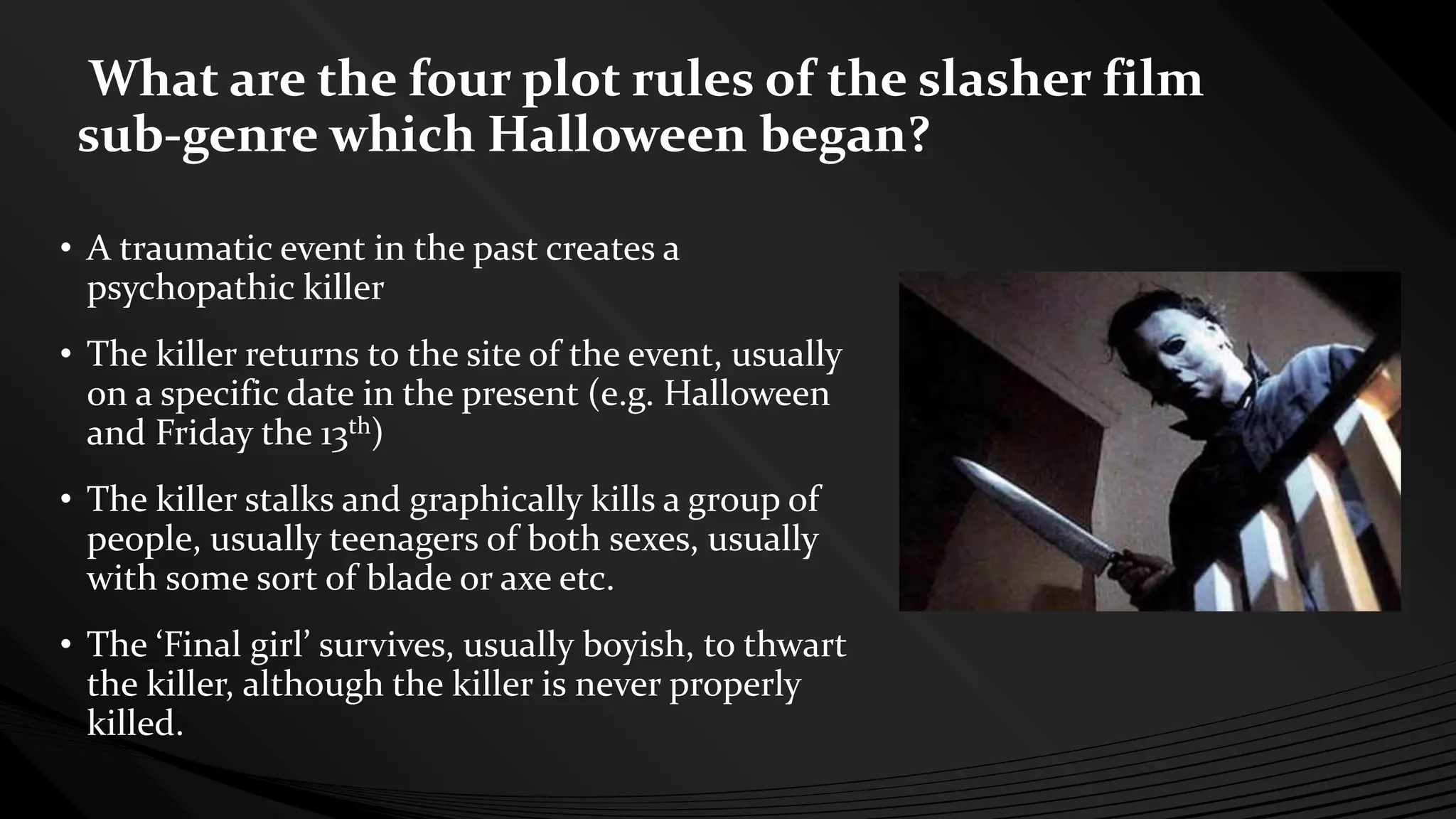 Halloween (1978) | PPTX