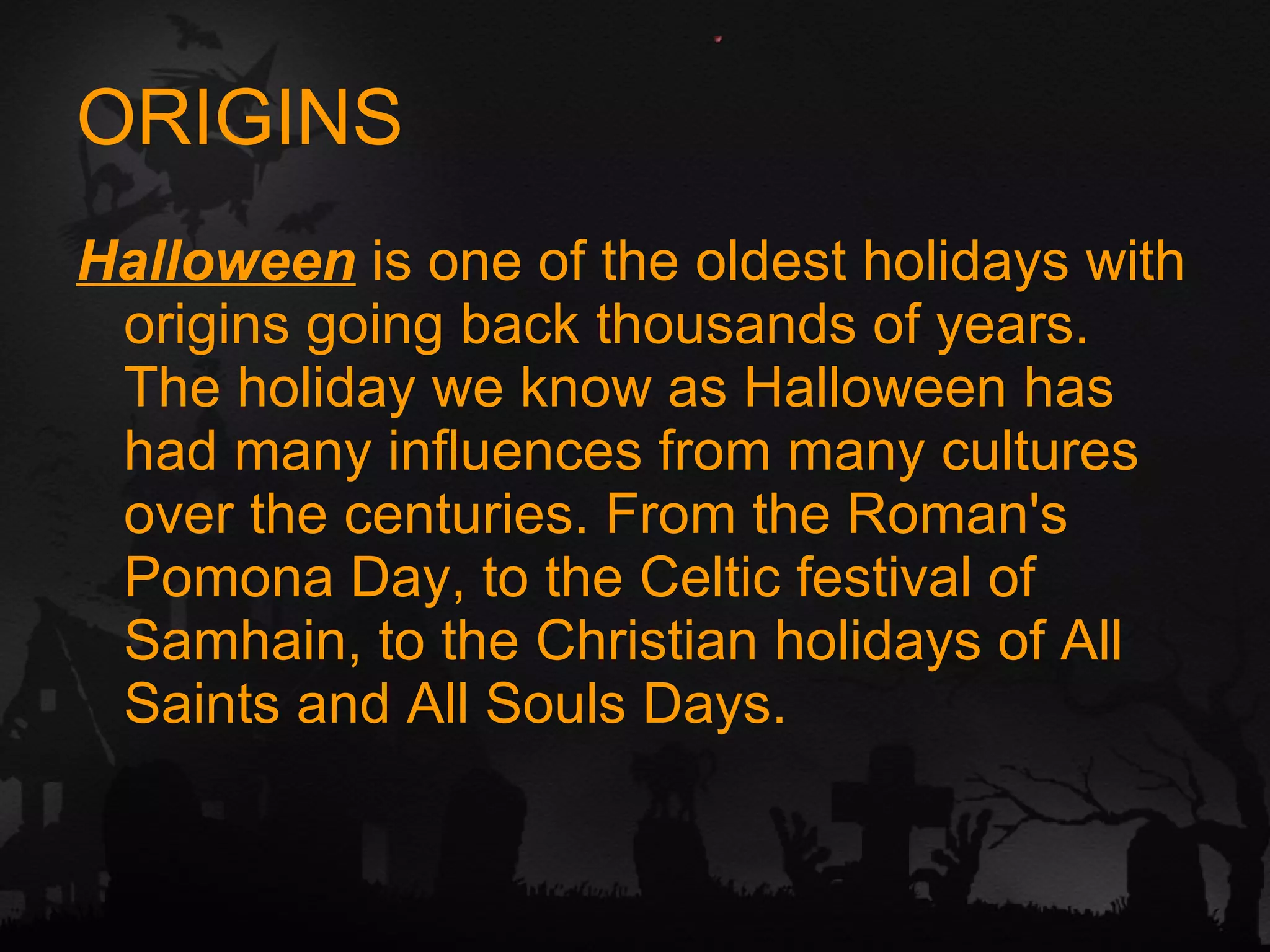 Halloween 1º Eso | PPT | National & Civic Holidays | Holidays