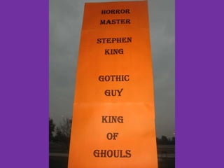 October BW Library Display | PPTX