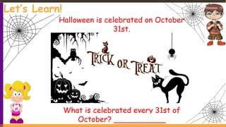 ESL Lesson Halloween | PPT