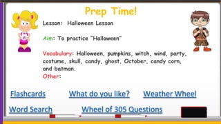 ESL Lesson Halloween | PPT
