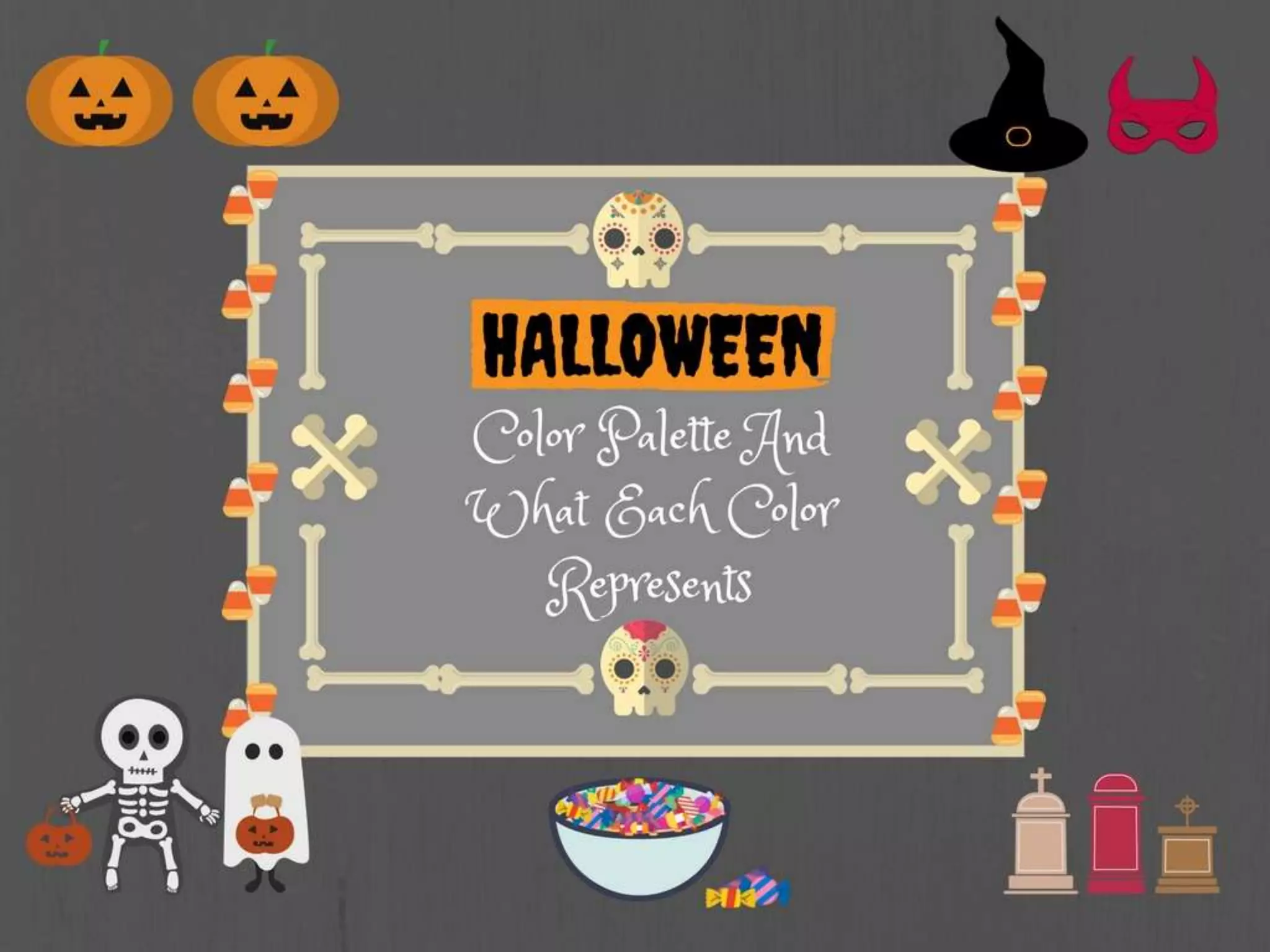 Halloween Color Palette And What Each Color Represents | PPT