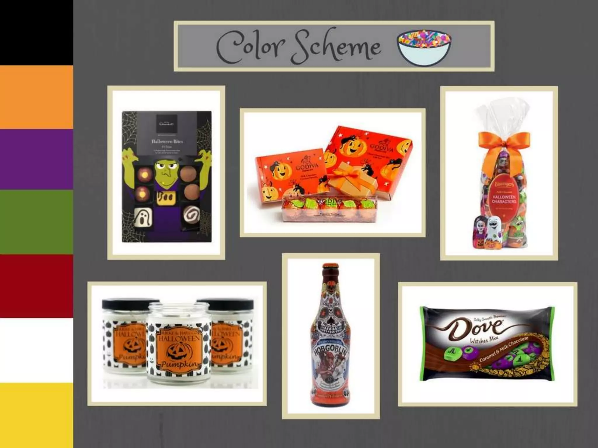 Halloween Color Palette And What Each Color Represents | PPT