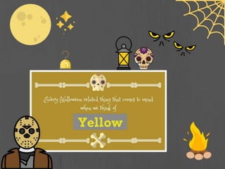 Halloween Color Palette And What Each Color Represents | PPT