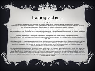 Halloween film case study analysis | PPT