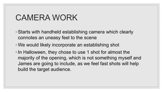 Halloween film opening analysis L+J | PPT
