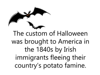 halloween. the story of how halloween began | PPTX
