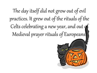 halloween. the story of how halloween began | PPTX