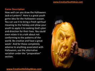 Halloween Party Activity - Pumpkin Picasso | PPT