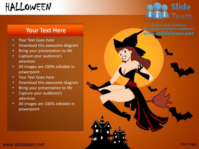 Halloween powerpoint ppt templates. | PPT