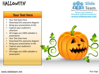 Halloween powerpoint ppt templates. | PPT