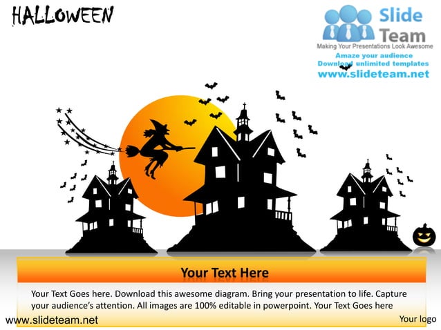 Halloween powerpoint presentation slides. | PPT