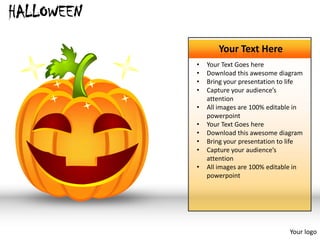 Halloween powerpoint presentation templates | PPTX