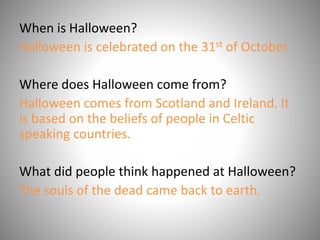 Halloween presentation | PPT