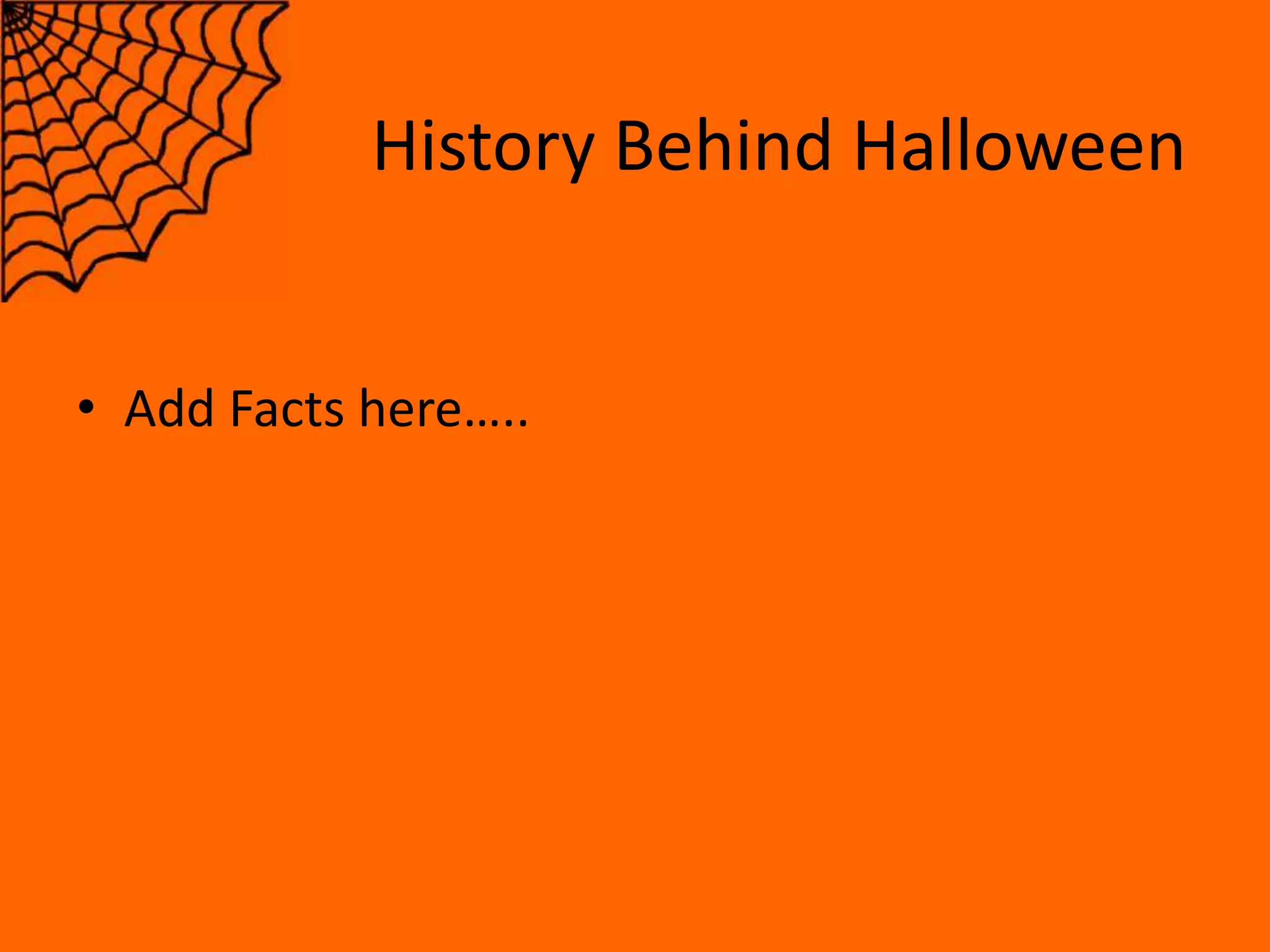 Halloween project | PPTX
