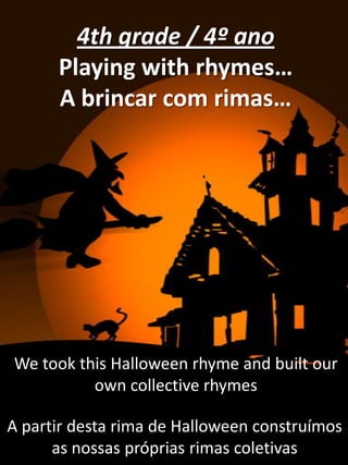 Halloween rhymes | PPTX