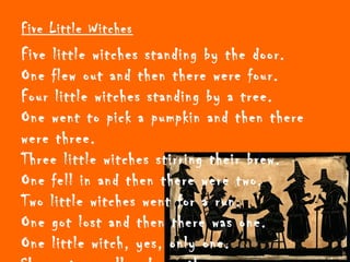 Halloween Rhymes 3rd eso | PPT