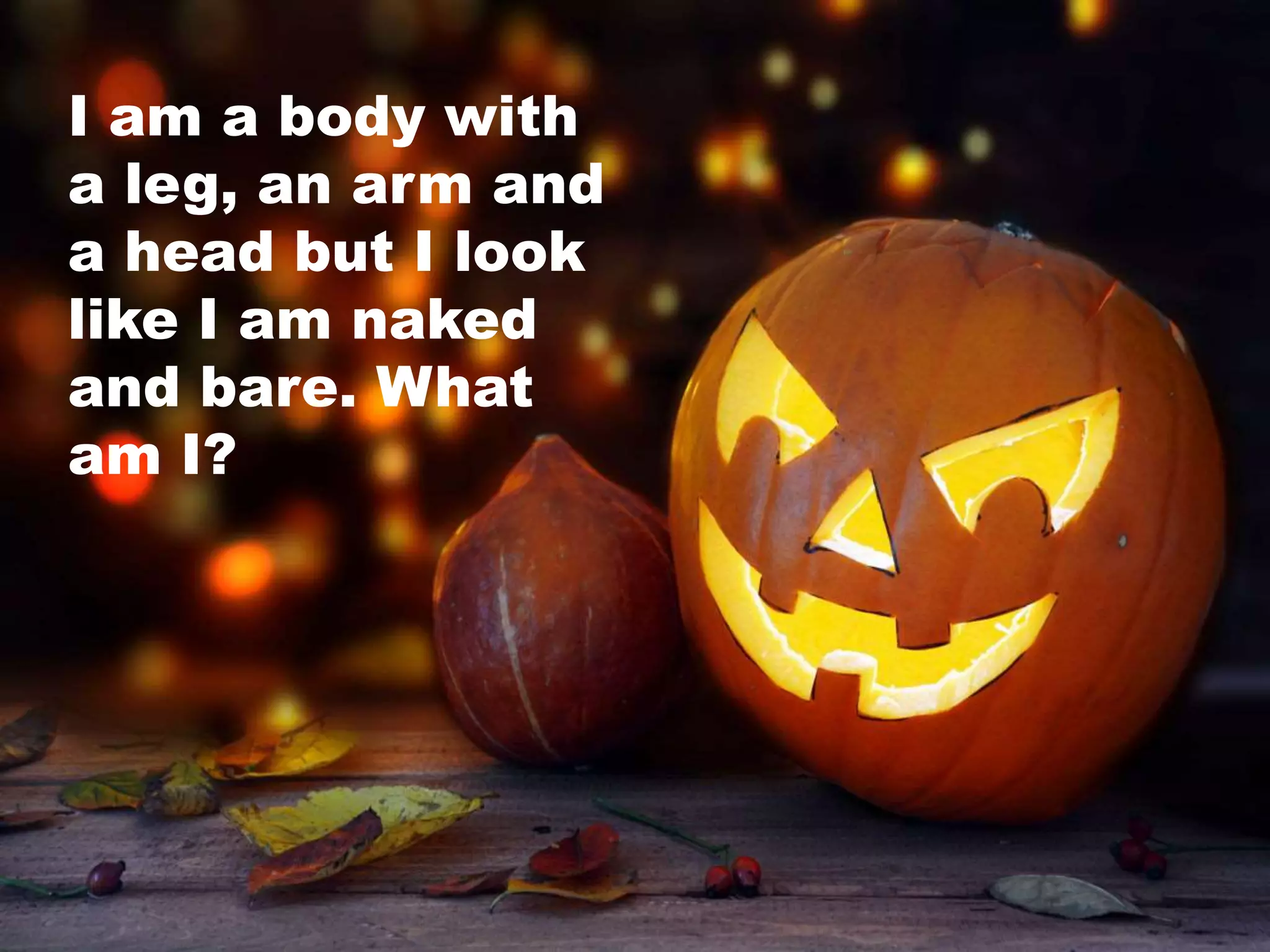 Halloween riddles | PPTX