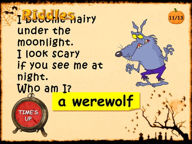 Halloween riddles quiz | PPT