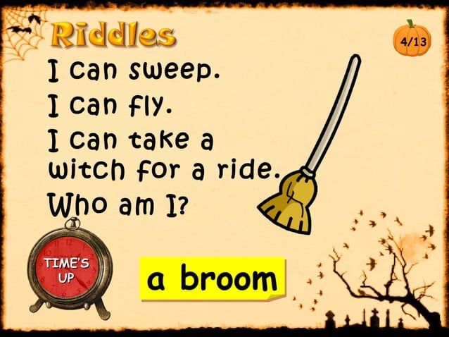 Halloween riddles quiz | PPT