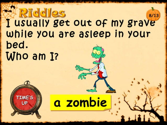 Halloween riddles quiz | PPT