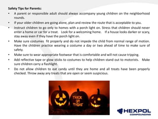 Halloween Safety | PPTX