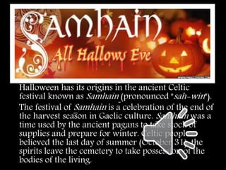Halloween | PPTX | National & Civic Holidays | Holidays