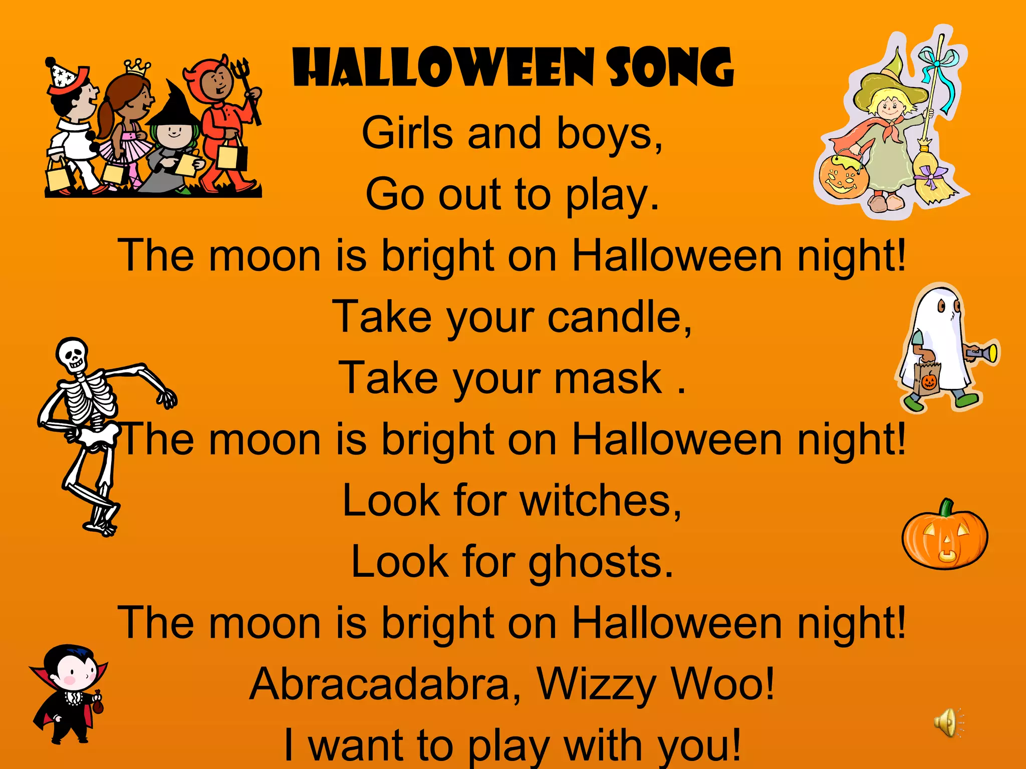 Halloween song | PPT