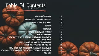 History of Halloween | PDF