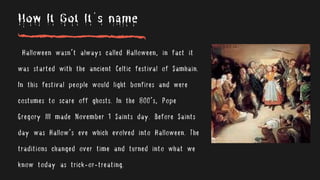 History of Halloween | PDF