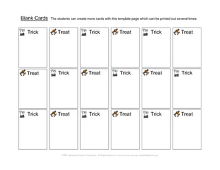 Halloween trick or_treat_game | PPT