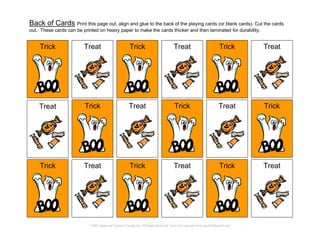 Halloween trick or_treat_game | PDF