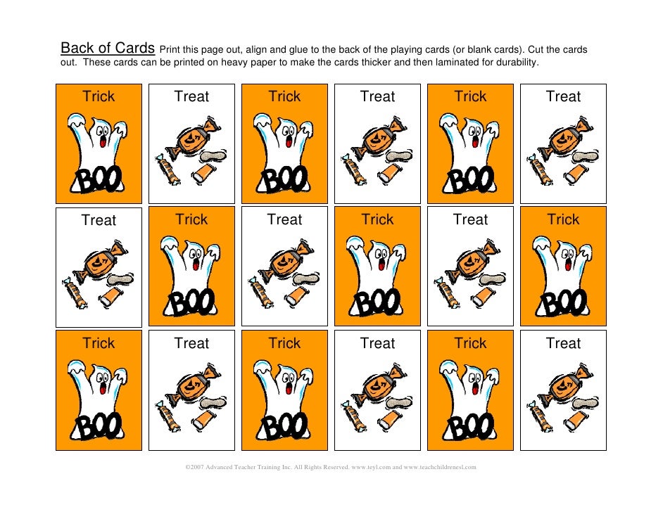 Halloween trick or_treat_game